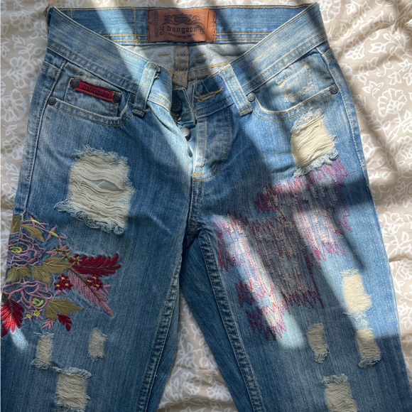 Jeans | Vintage Embroidered Jeans | Poshmark